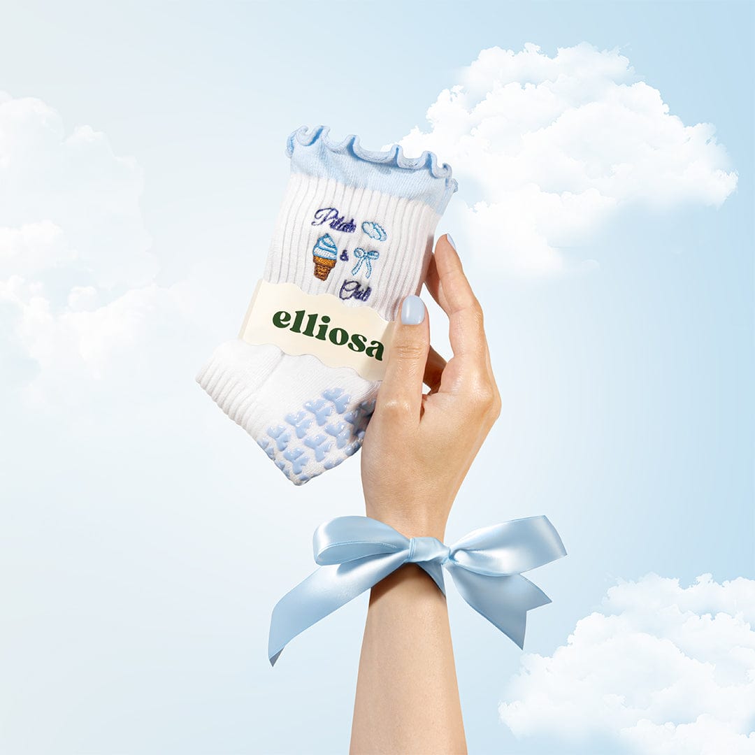 Elliosa Pilates & Chill Socks | Non Slip Pilates Socks